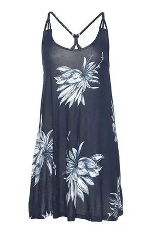 LASCANA Printed Beaded Strap Dress
