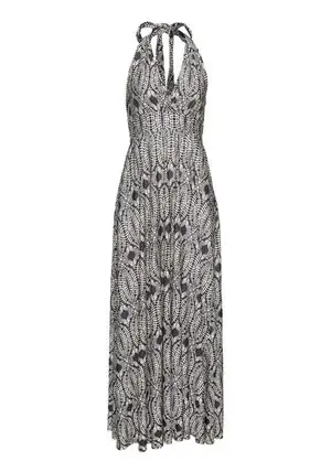 LASCANA Printed Halterneck Maxi Dress