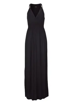 LASCANA Sleeveless Maxi Dress With Smocked Waistline