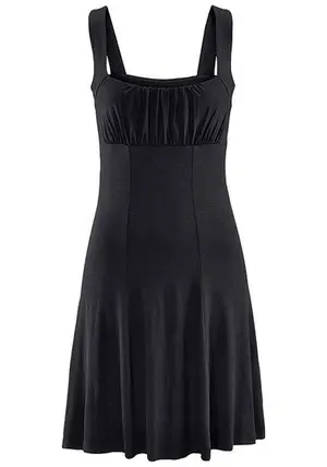 LASCANA Tank Dress With Empire Waist - Bk