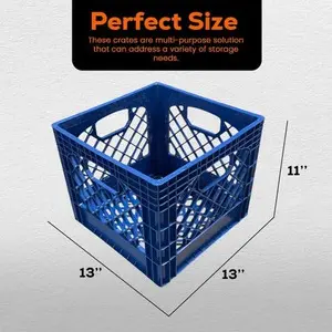 JUGGERNAUT STORAGE 16 Quart Stackable Multi-purpose Storage Crate