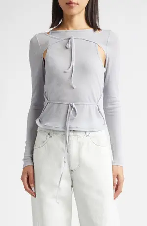 Eckhaus Latta Ribbed Knitwear For Women