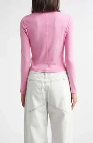 Eckhaus Latta Lapped Long Sleeve T-shirt