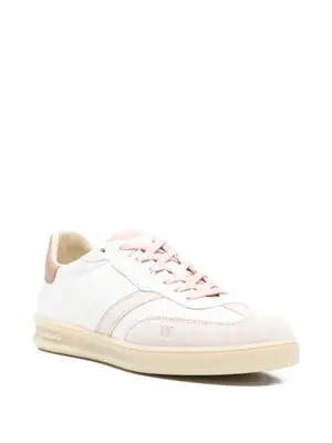 Woolrich Double U Leather Sneakers