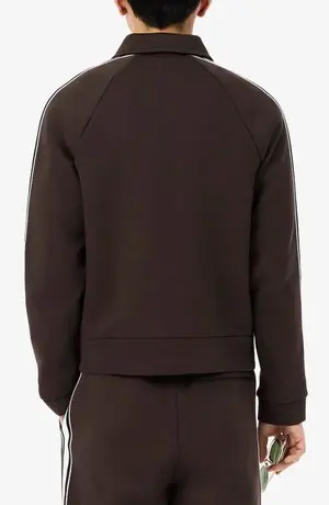 Lacoste Double Face Cotton-blend Zip Sweatshirt