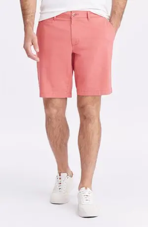 Robert Graham Flat Front Shorts For Men