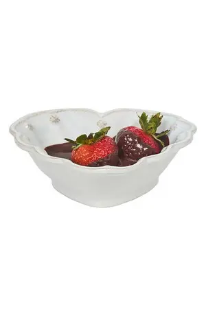 JULISKA Berry & Thread Ceramic Heart Bowl