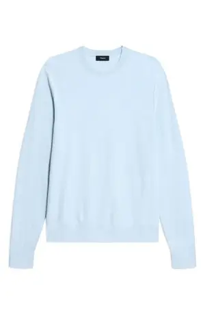 Theory Riland Crewneck Sweater - Light Ocean Air