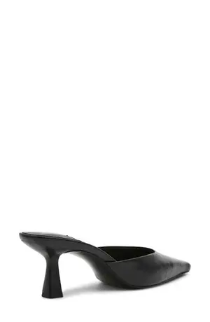 Steve Madden Alyse Mule - Black Leather