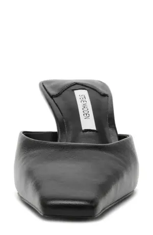 Steve Madden Alyse Mule - Black Leather
