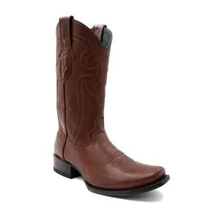 FERRINI Wyatt Western Boot - Brandy