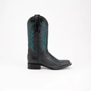 FERRINI Blaze Western Boots - Black