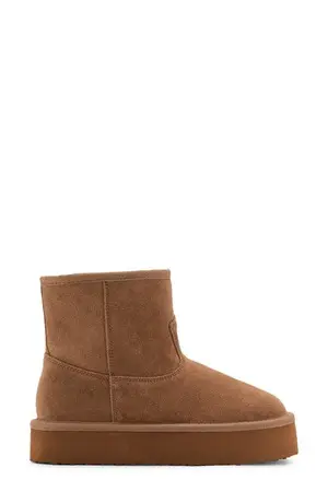 Mango Suede Platform Boots