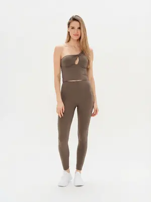 REVYVE ACTIVE High-waisted Legging - Walnut