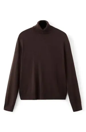 Mango Turtleneck Knit Sweater