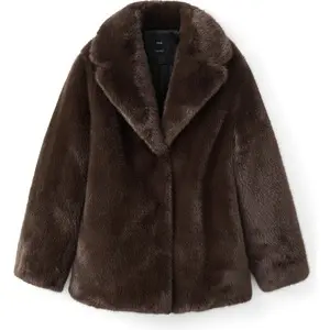 Mango Faux Fur Coats For Women