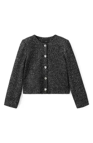 Mango Fleck Knit Jacket