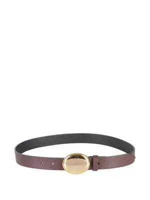 Federica Tosi Oval-buckle Belt - Brown