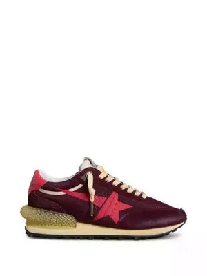 GOLDEN GOOSE Marathon Mesh Star Sneakers - Red