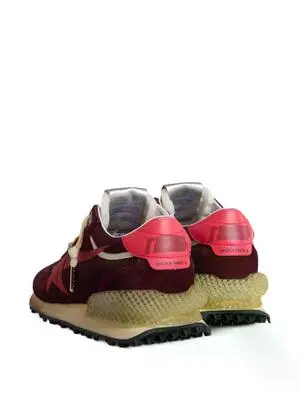 GOLDEN GOOSE Marathon Mesh Star Sneakers - Red