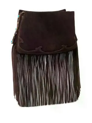 Pinko Fringed Shoulder Bag