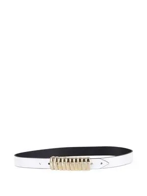 Federica Tosi Metallic-detail Belt - White