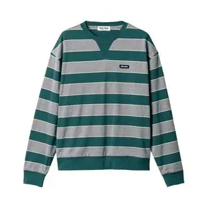 Miu Miu Striped Sweatshirts Hoodies For Women