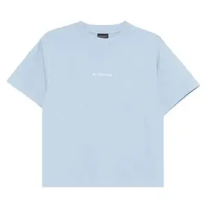 Balenciaga Medium Fit T-shirt - Blue