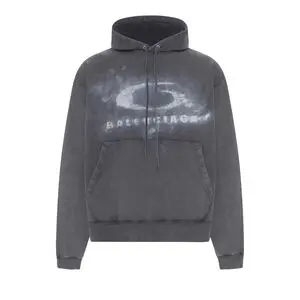 Balenciaga Oversized Drawstring Hoodie