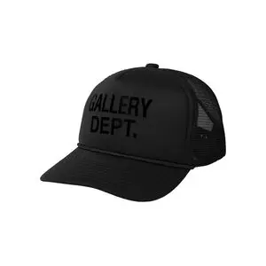 GALLERY DEPT. Gd Logo Trucker Cap - Black