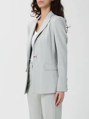Pinko Single-breasted Viscose Blazer