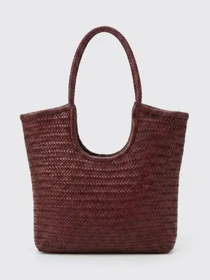 Dragon Diffusion Woven Shoulder Bag - Red