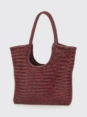 Dragon Diffusion Woven Shoulder Bag - Red