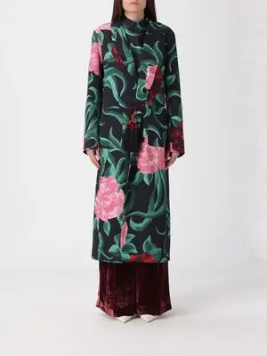 La DoubleJ Floral Print Long Coat