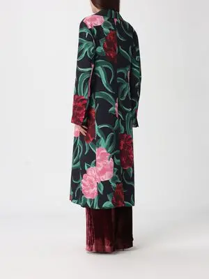 La DoubleJ Floral Print Long Coat