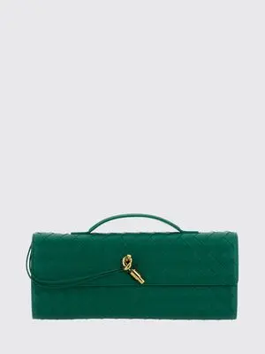 Bottega Veneta Woven Clutch - Grass Green
