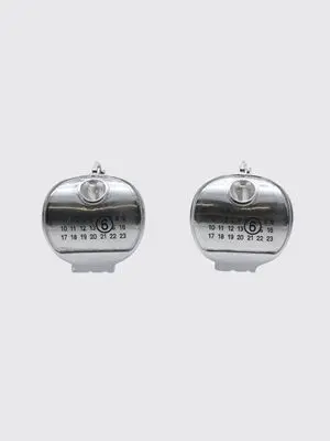 MAISON MARGIELA Hoop Earrings - Silver