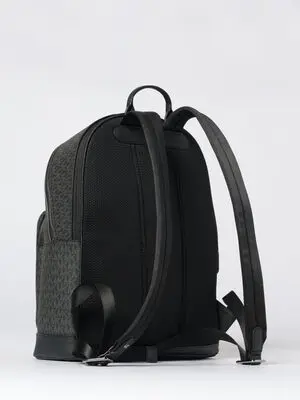 Michael Kors Monogram Backpack - Black