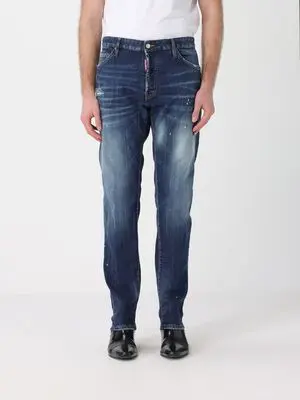 Dsquared2 Distressed Skinny Fit Jeans - Denim