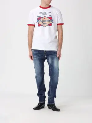 Dsquared2 Distressed Skinny Fit Jeans