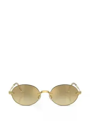 Ray-ban Oval Sunglasses - Gold