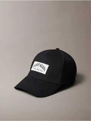 Calvin Klein Cotton Baseball Cap - Black