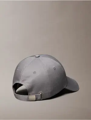 Calvin Klein Cotton Baseball Cap - Charcoal Gray