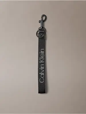 Calvin Klein Logo Strap Key Fob