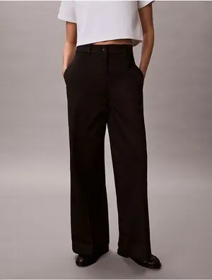 Calvin Klein Baggy Chino Pants - Black
