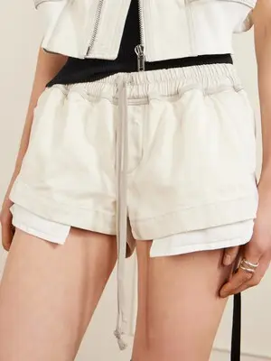 Rick Owens Denim Shorts