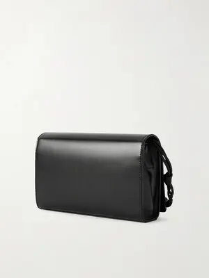 JIL SANDER Tangle Leather Shoulder Bag