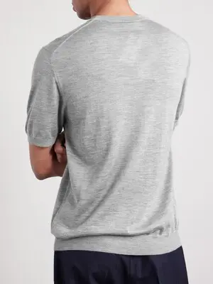 SLOWEAR Cashmere And Silk-blend T-shirt