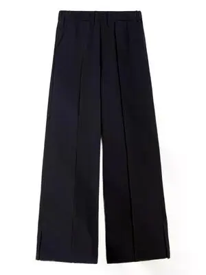 JIL SANDER Wide Leg Elastic Waist Trousers