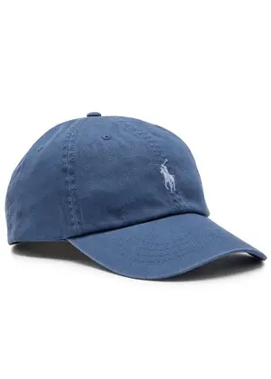 Polo Ralph Lauren Logo-embroidered Cotton Cap - Blue